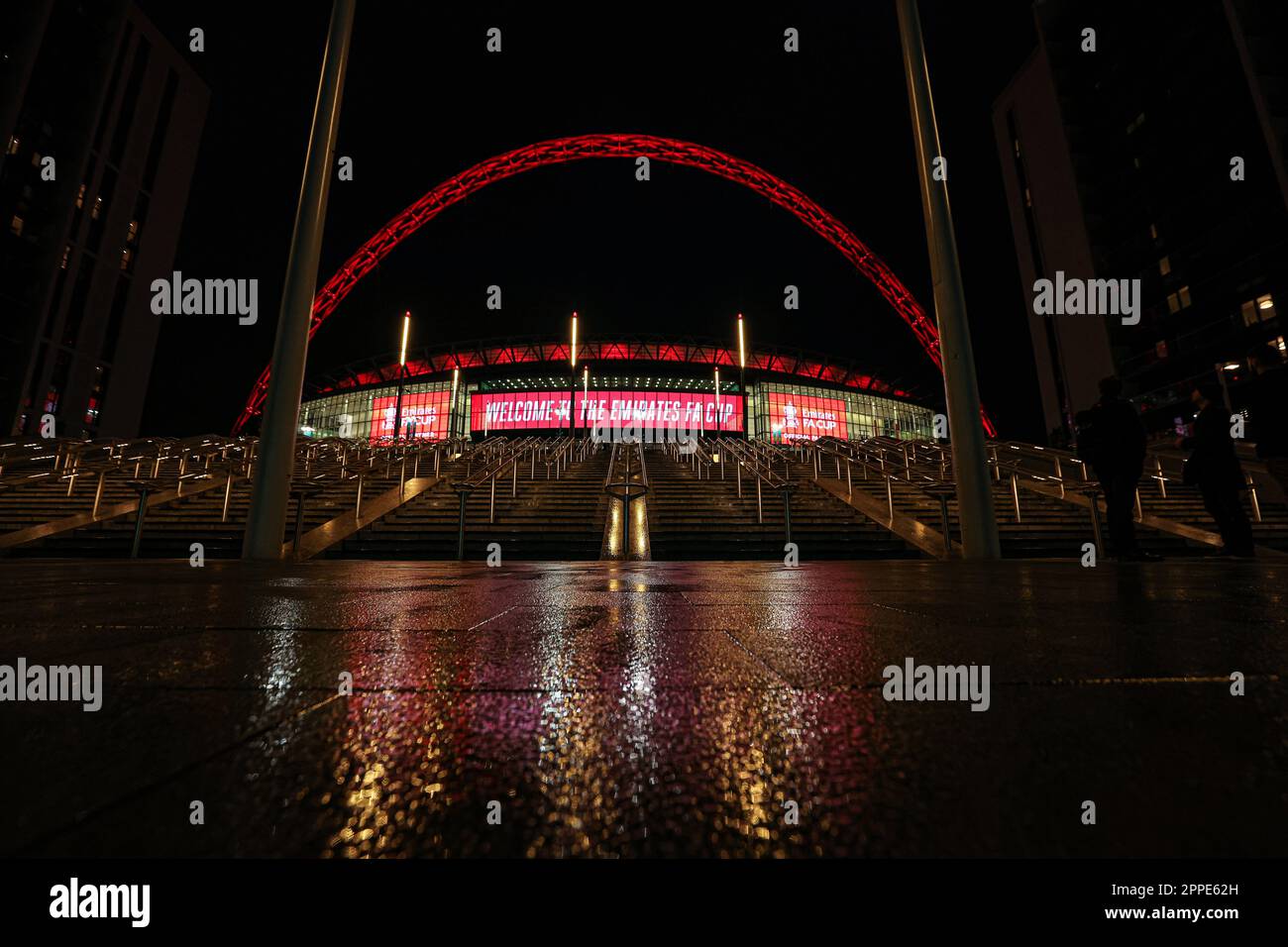 Wembley Stadium, London, UK. 23rd Apr, 2023. FA Cup Semi Final Football ...