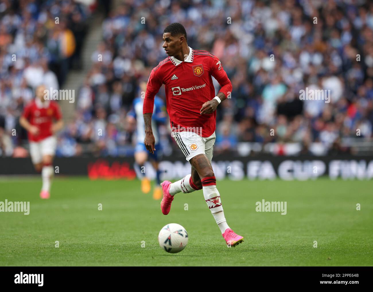 Fa cup 2023 marcus rashford hi-res stock photography and images - Alamy