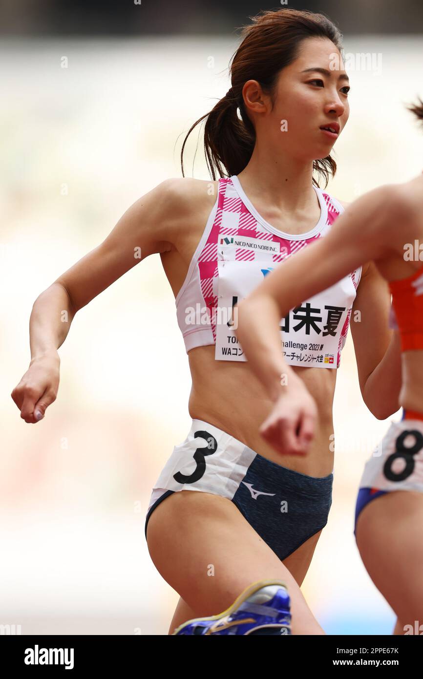 Tokyo, Japan. 22nd Apr, 2023. Ayaka Kawata Athletics : TOKYO Spring Challenge 2023 Women's 600m ...