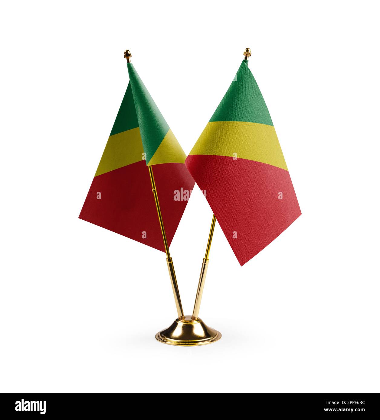 Small national flags of the Congo on a white background Stock Photo - Alamy