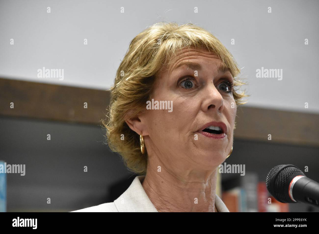 Fair Lawn, United States. 23rd Apr, 2023. Assemblywoman Lisa Swain ...