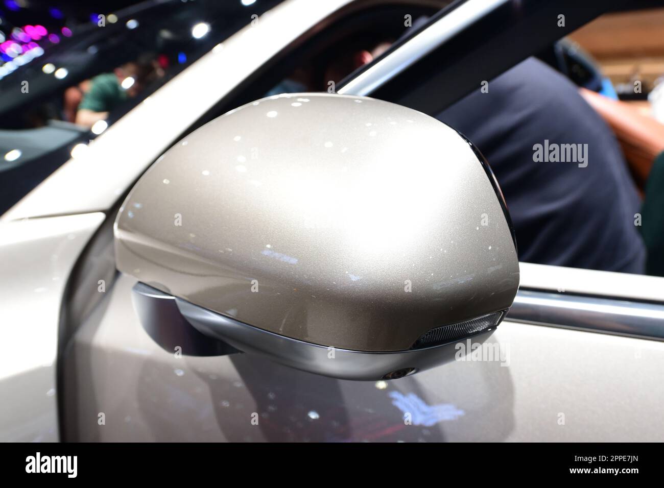 LI AUTO L8 is seen at the 2023 Shanghai Auto Show in Shanghai, China ...