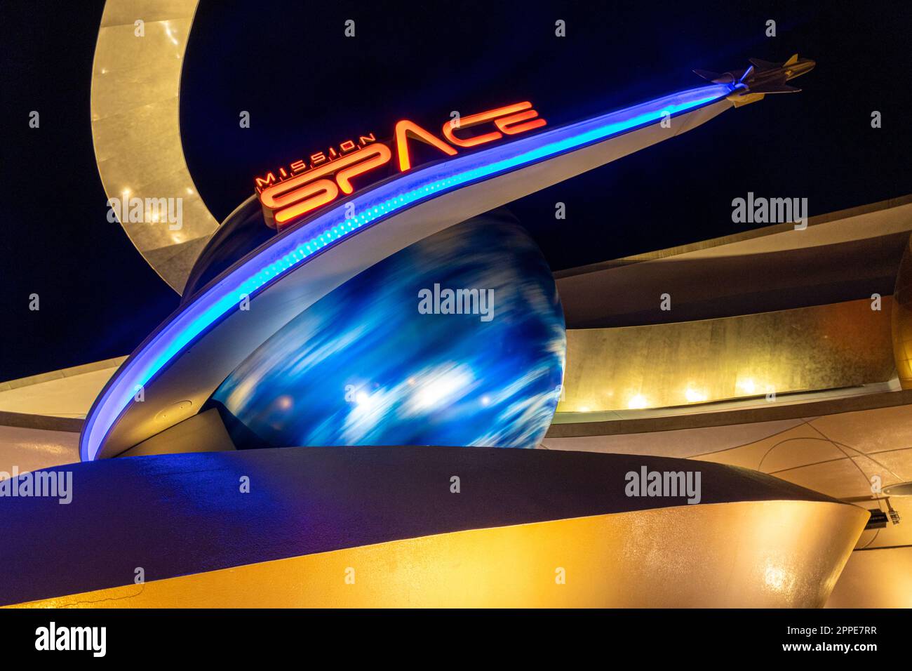 The beautiful mission space ride Stock Photo - Alamy