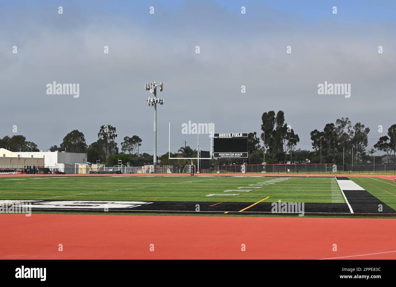HUNTINGTON BEACH, CALIFORNIA - 23 APR 2023: Cap Sheue Field on the ...