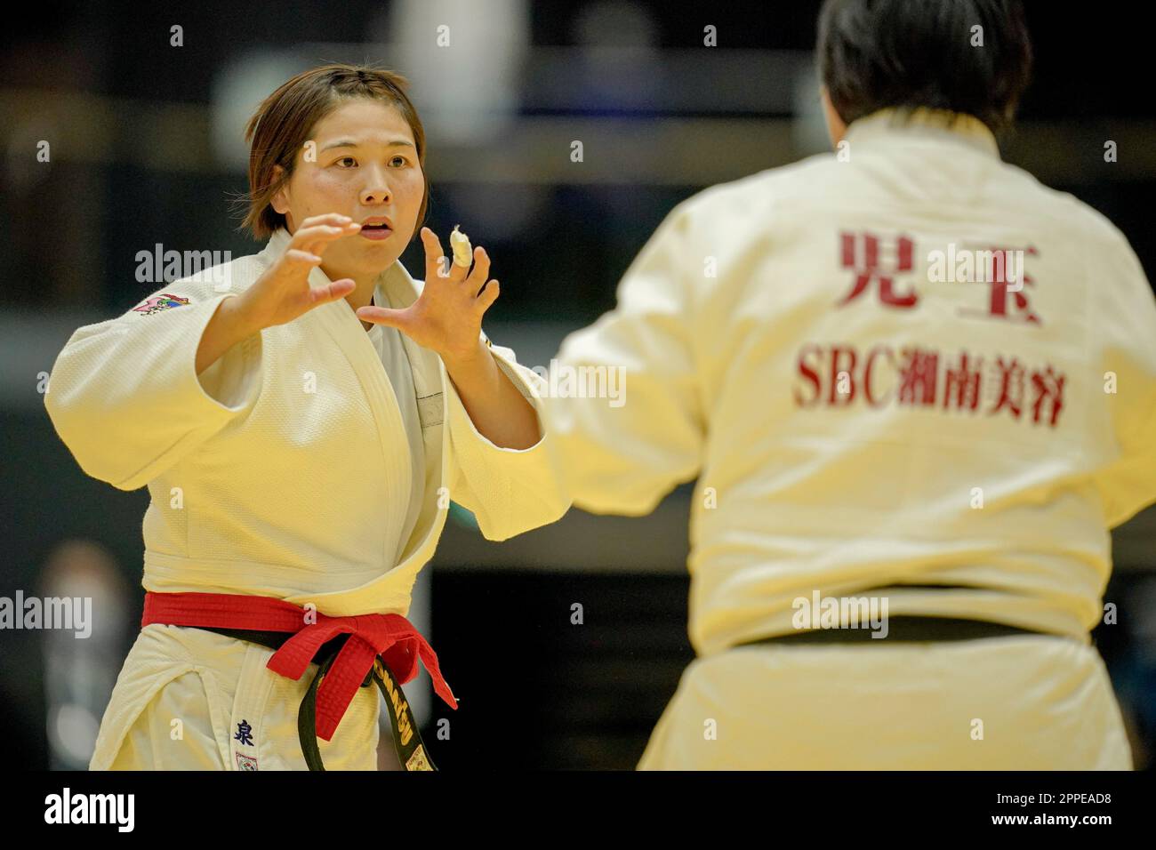Women's judo championship hi-res stock photography and images - Alamy