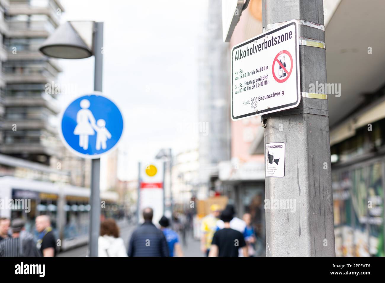 Brunswick, Germany. 22nd Apr, 2023. A sign with the inscription ...