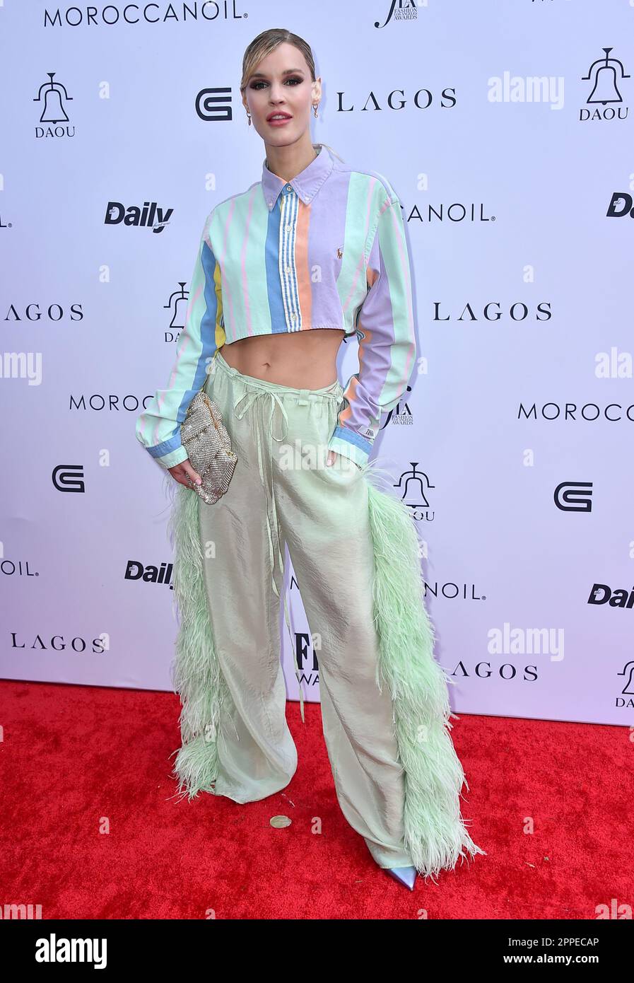 Joy Corrigan arrives at The Daily Front Row's Seventh Annual Fashion ...