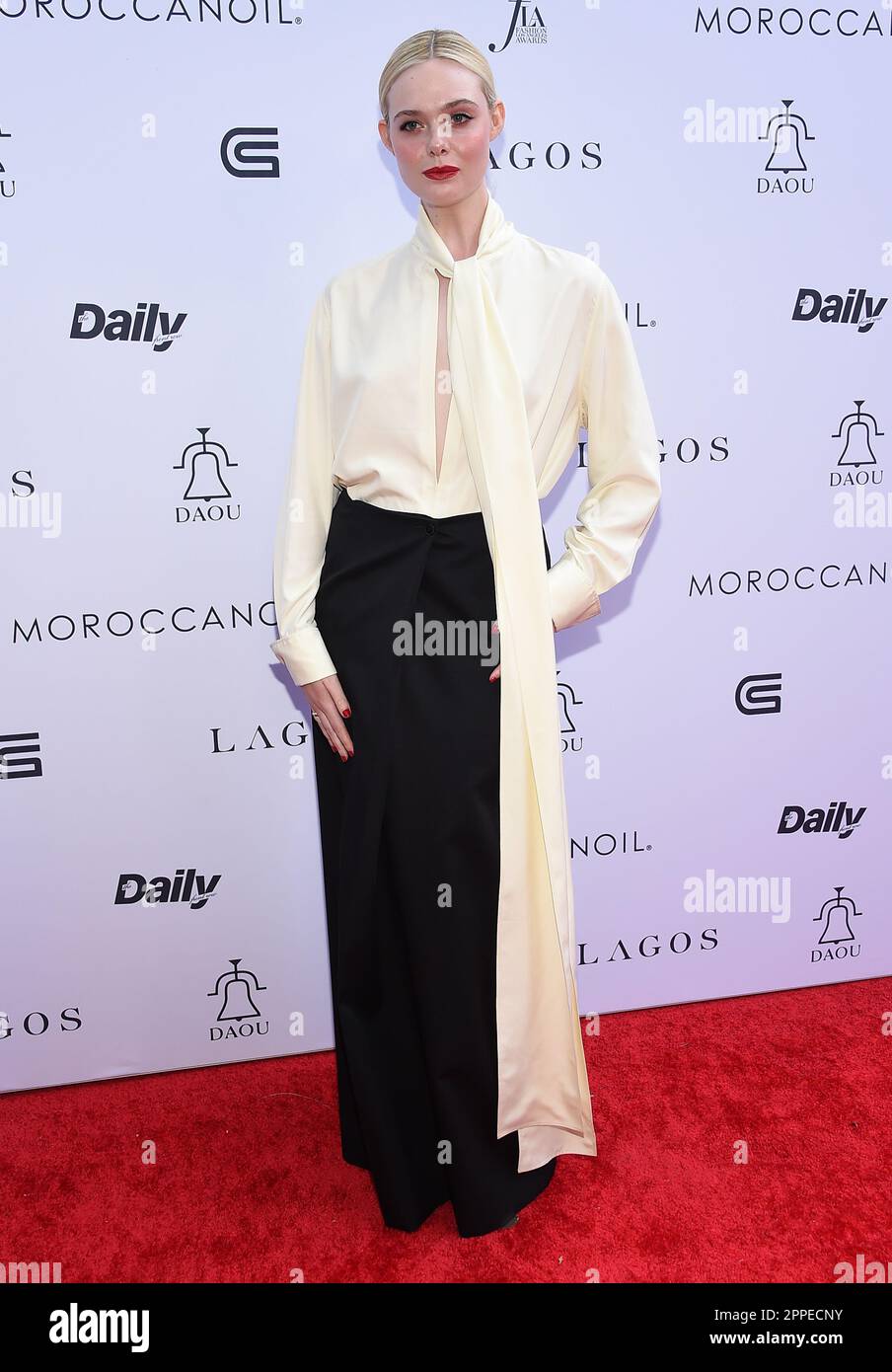 Beverly Hills, USA. 23rd Apr, 2023. Elle Fanning arriving to the Daily ...