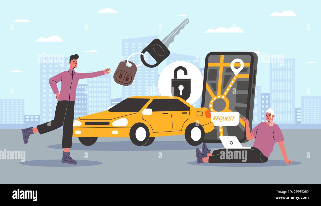 Finding cab Stock Vector Images - Alamy