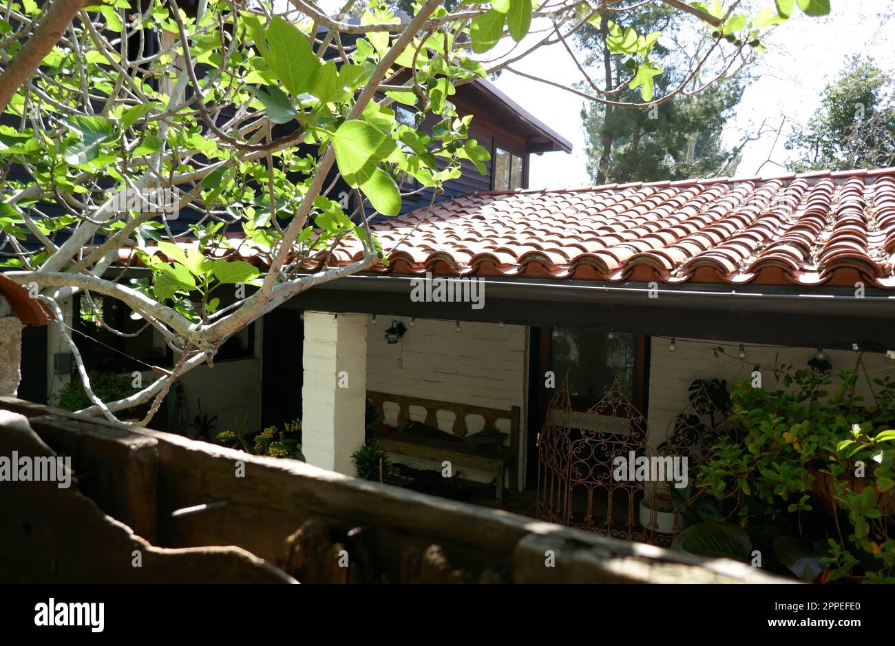 Los Angeles, California, USA 23rd April 2023 Actor Anthony Perkins Former Home/house where he ...