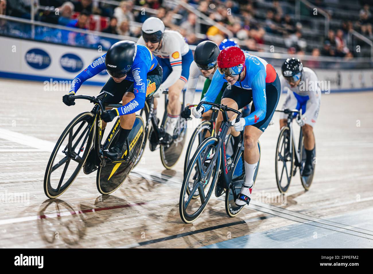 Milton, Canada. 23rd Apr, 2023. Picture by Alex Whitehead/SWpix.com ...