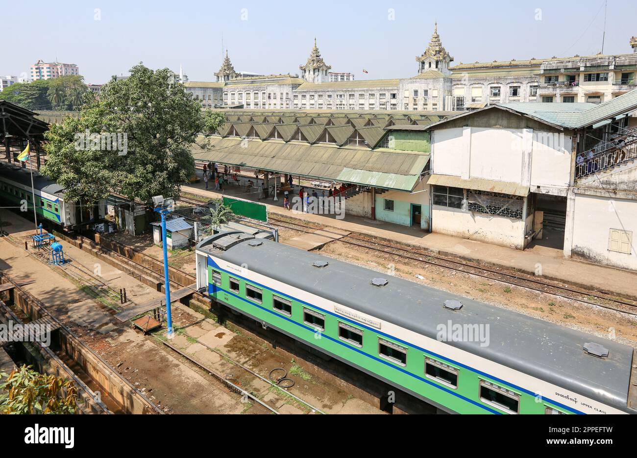 Largest railway myanmar hi-res stock photography and images - Alamy