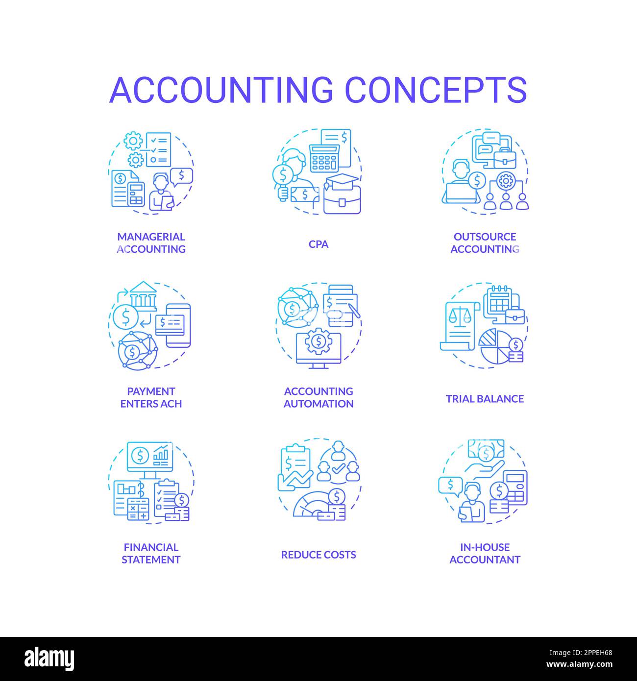 Cpa business logo Stock Vector Images - Alamy