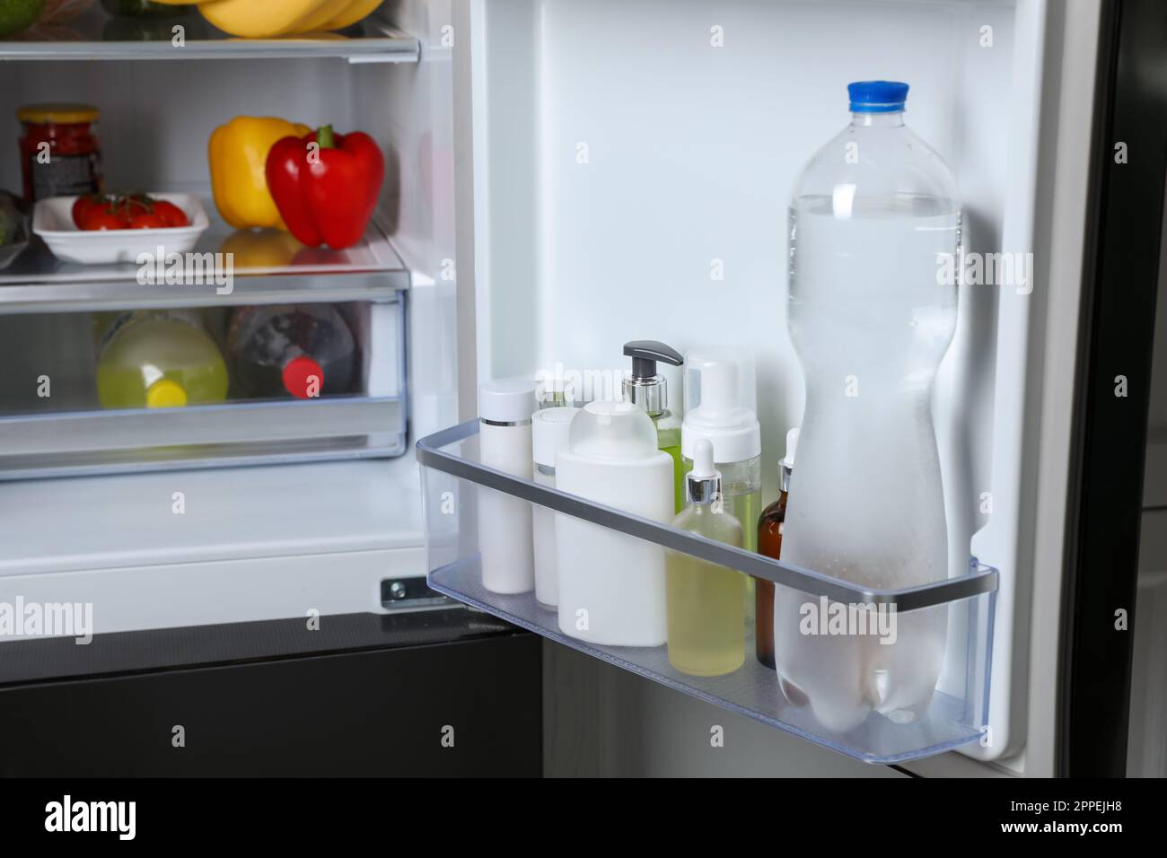 Bottle water in fridge hi-res stock photography and images - Alamy