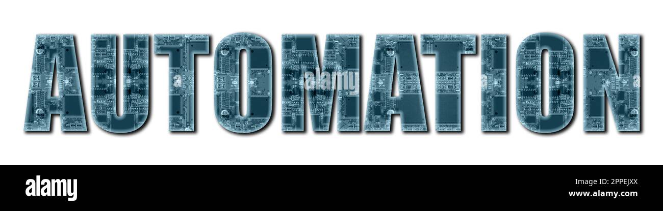 A set of words about innovation and computer technology. The word ...