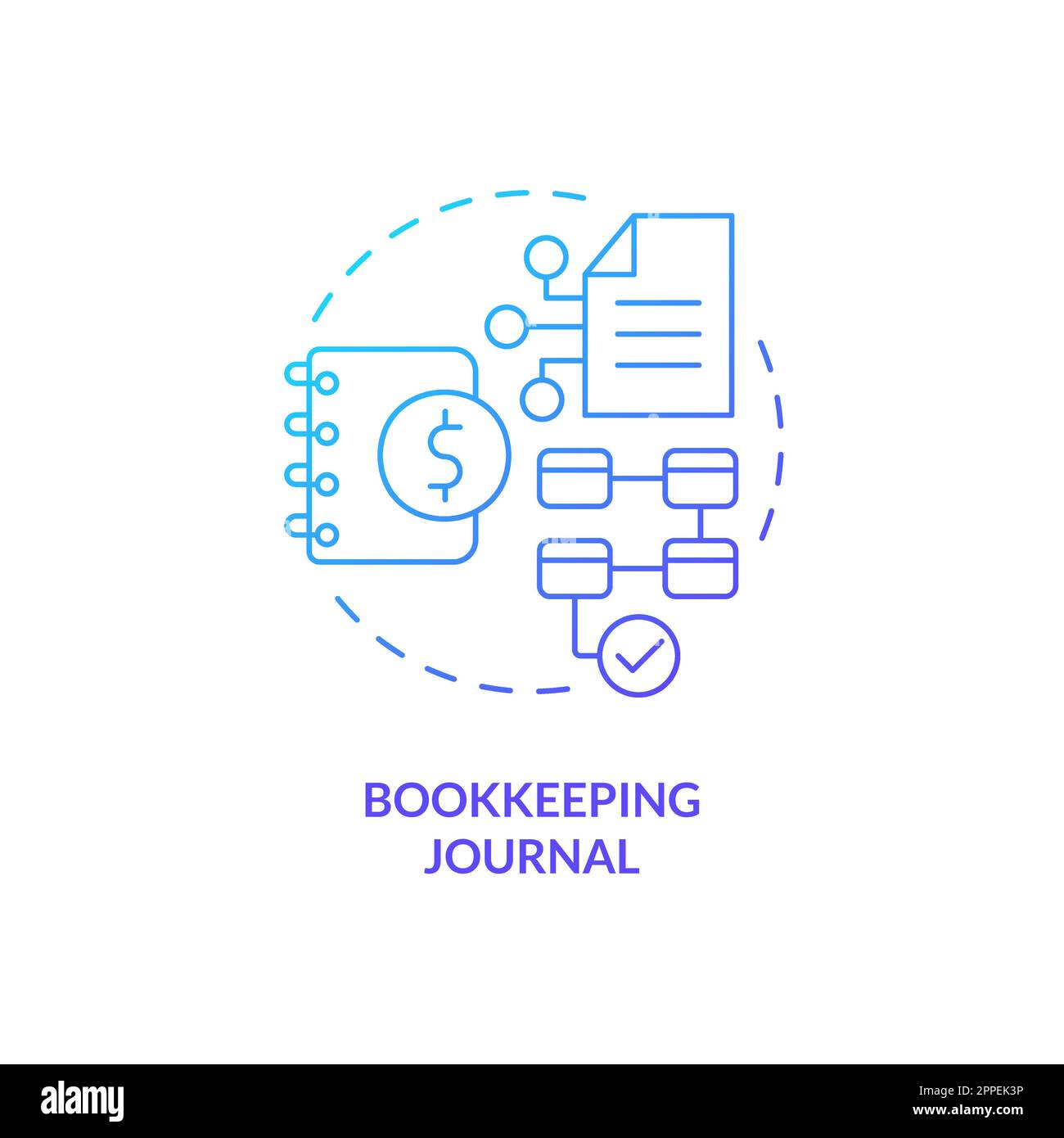Bookkeeping journal Stock Vector Images - Alamy