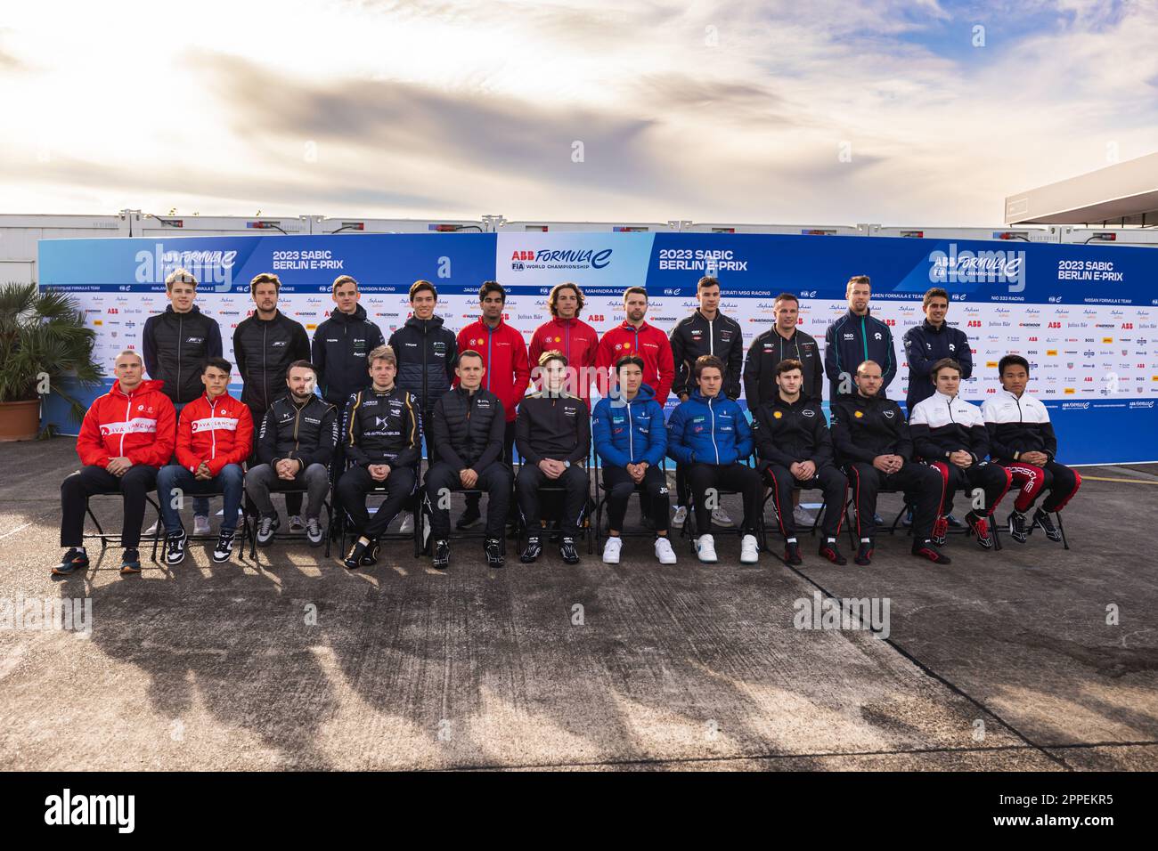 All the Rookie test drivers during the 2023 Rookie Test of the 2022-23 ...