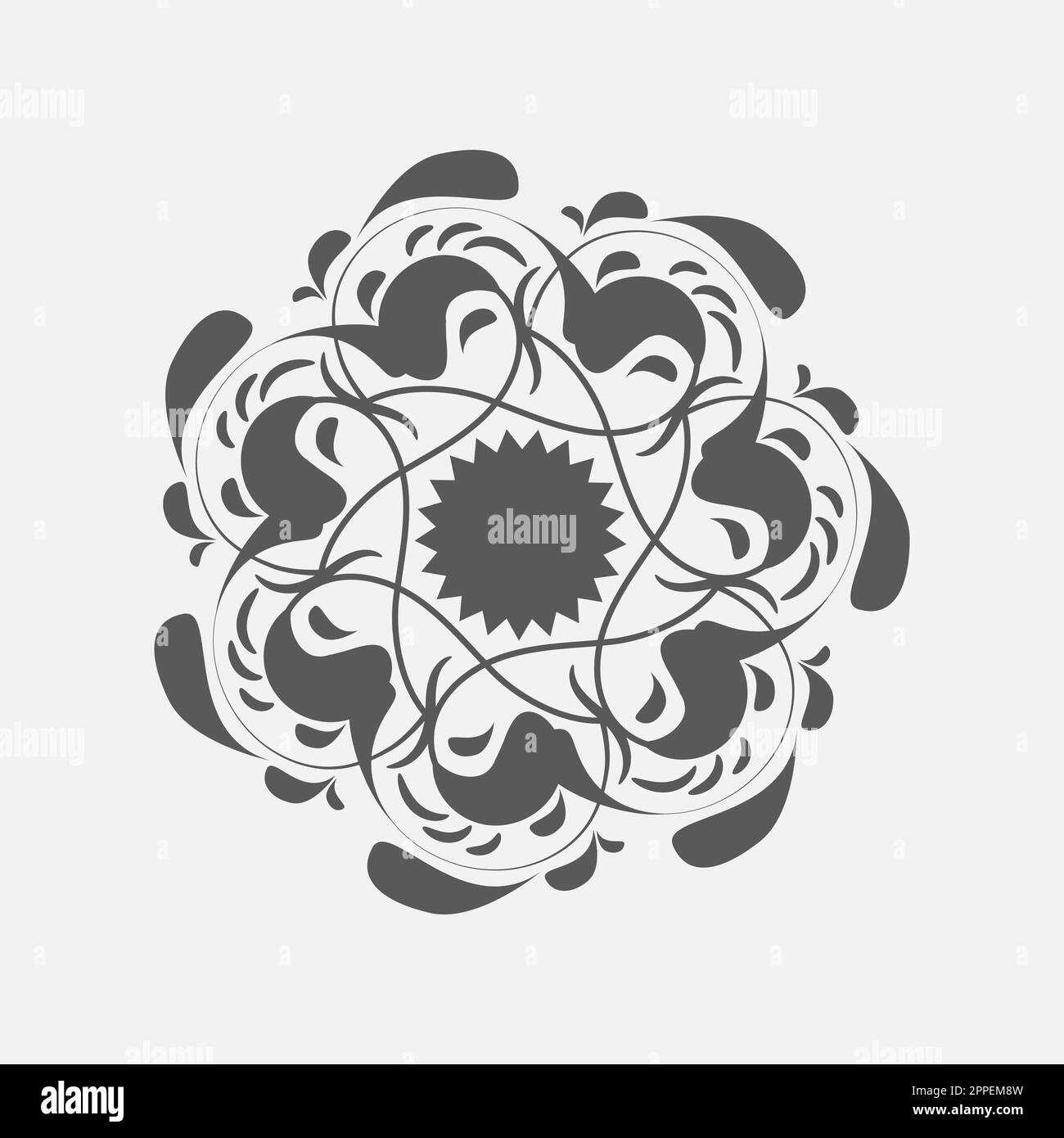 Mandala circle ornate pattern for your design Stock Vector Image & Art ...