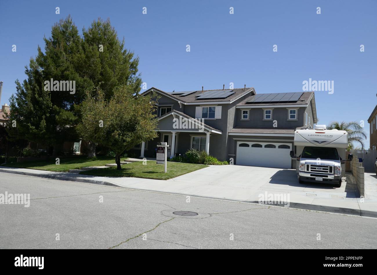 Lancaster, California, USA 23rd April 2023 Singer Aaron Carter's Former ...