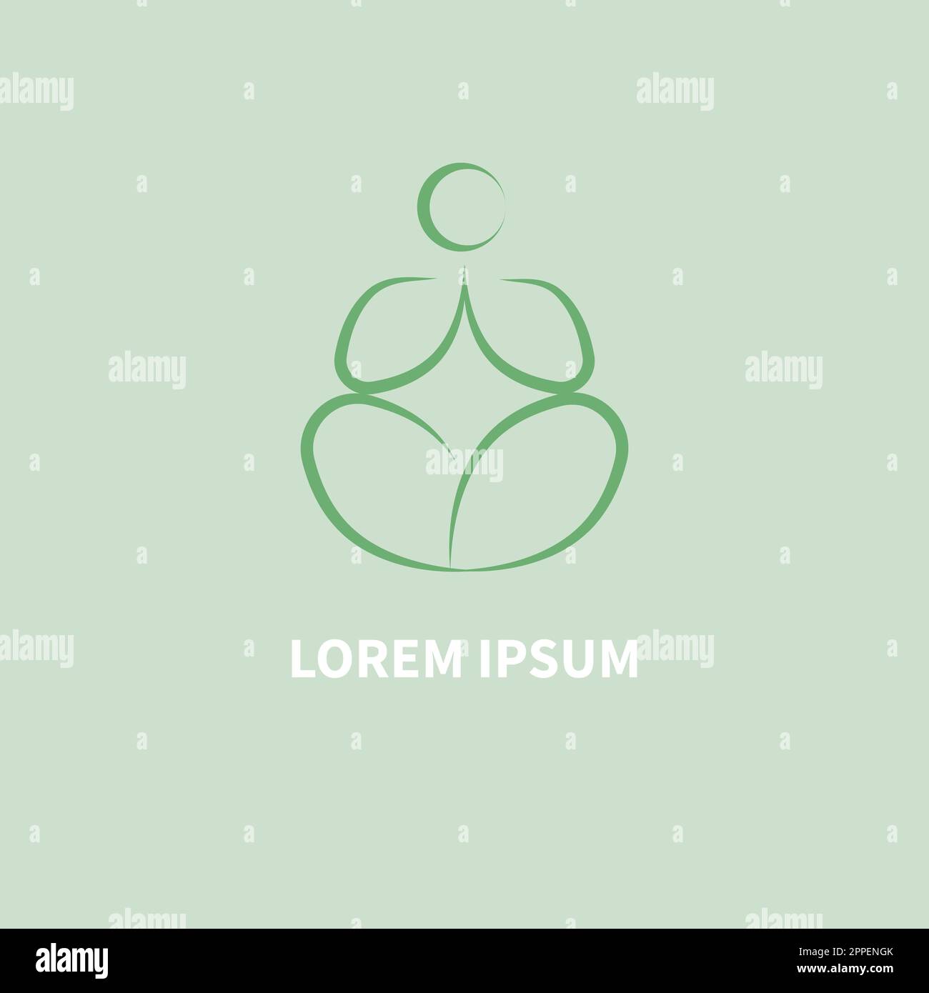 Yoga, yogi logo, Buddhism concept Stock Vector Image & Art - Alamy