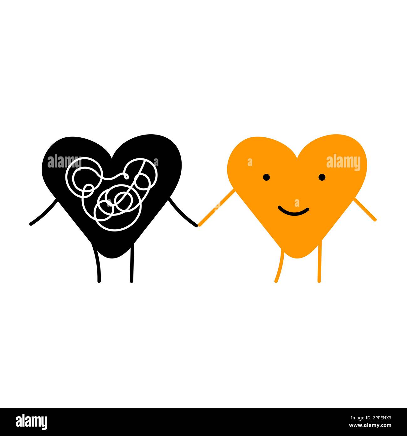 Supportive smile Cut Out Stock Images & Pictures - Alamy