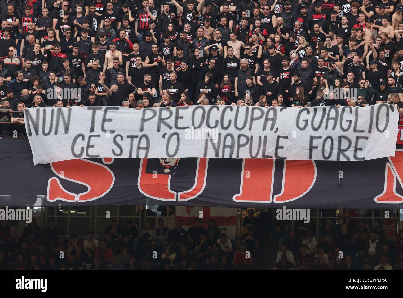 Milan, Italy. 23rd Apr, 2023. Milano 23/04/2023 Stadio Giuseppe Meazza ...