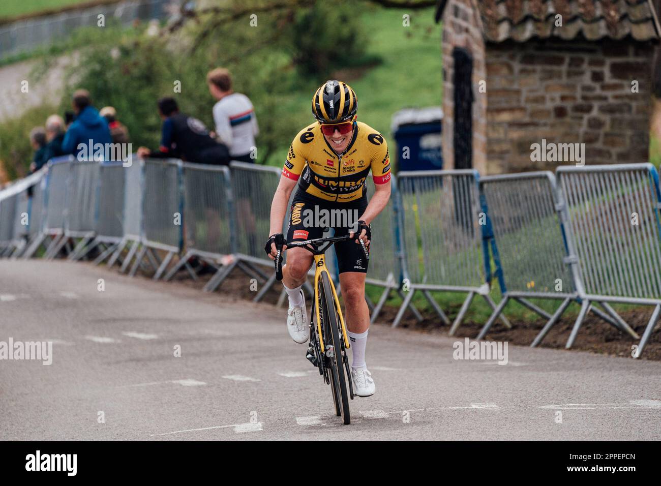 Liege, Belgium. 23rd Apr, 2023. Picture by Zac Williams/SWpix.com- 23 ...