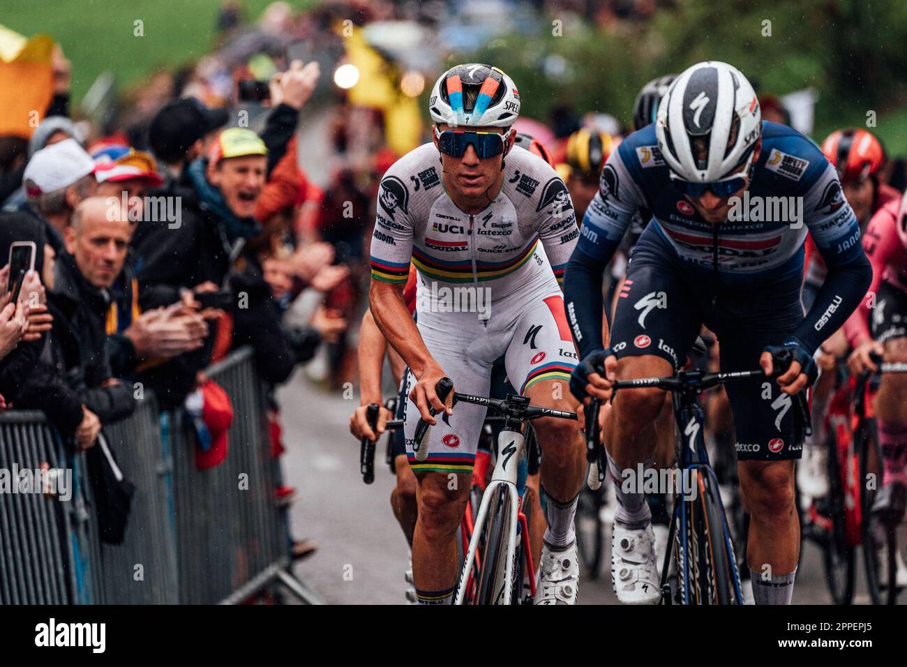 Liege, Belgium. 23rd Apr, 2023. Picture by Zac Williams/SWpix.com- 23/04/2023 - Cycling - 2023 ...