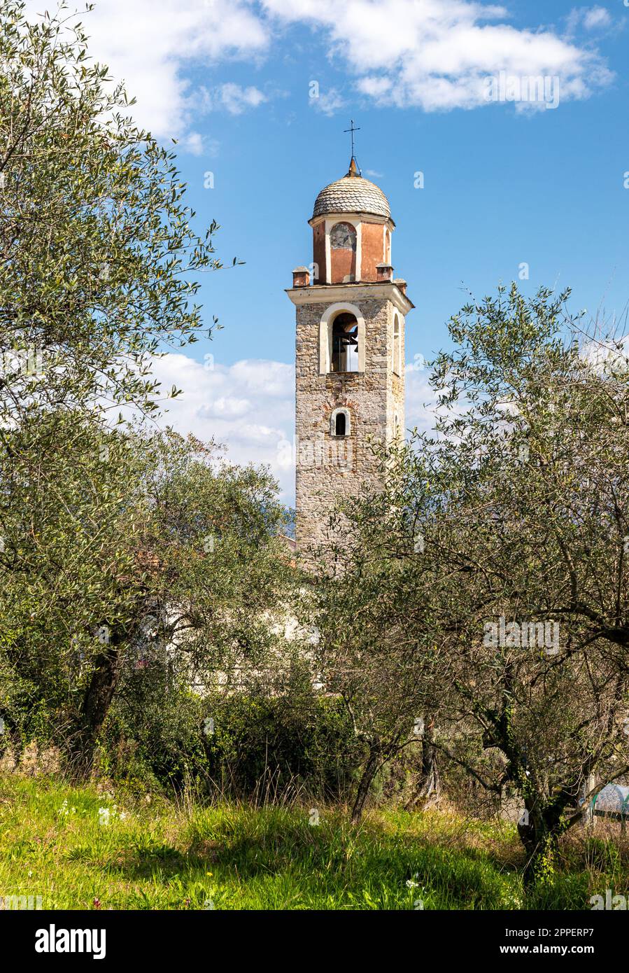 Arcola, La Spezia, Liguria, Italy: Church of San Stefano e Magherita ...
