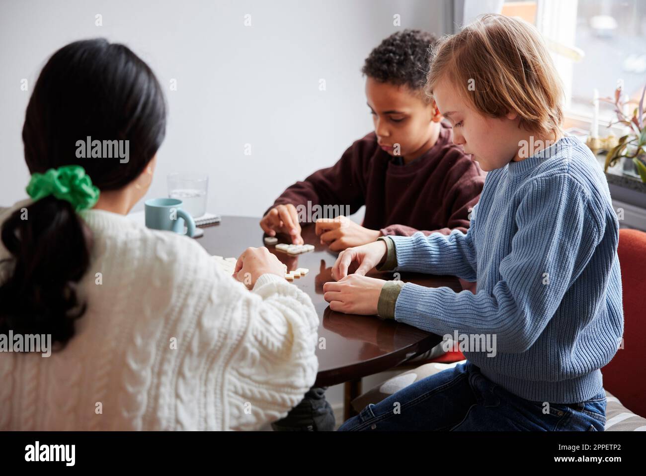 Playing scrabble hi-res stock photography and images - Alamy