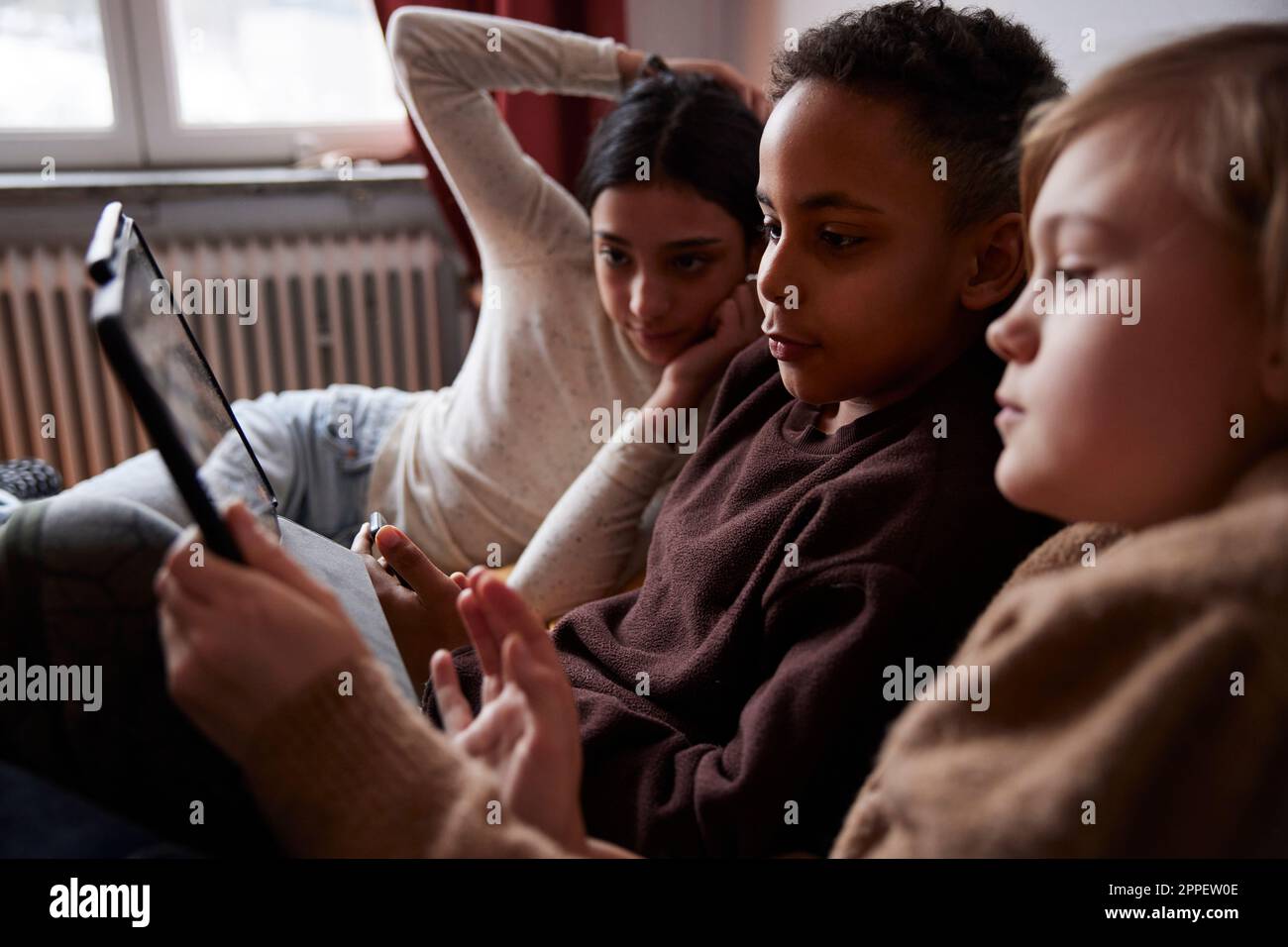 Digital children hi-res stock photography and images - Alamy
