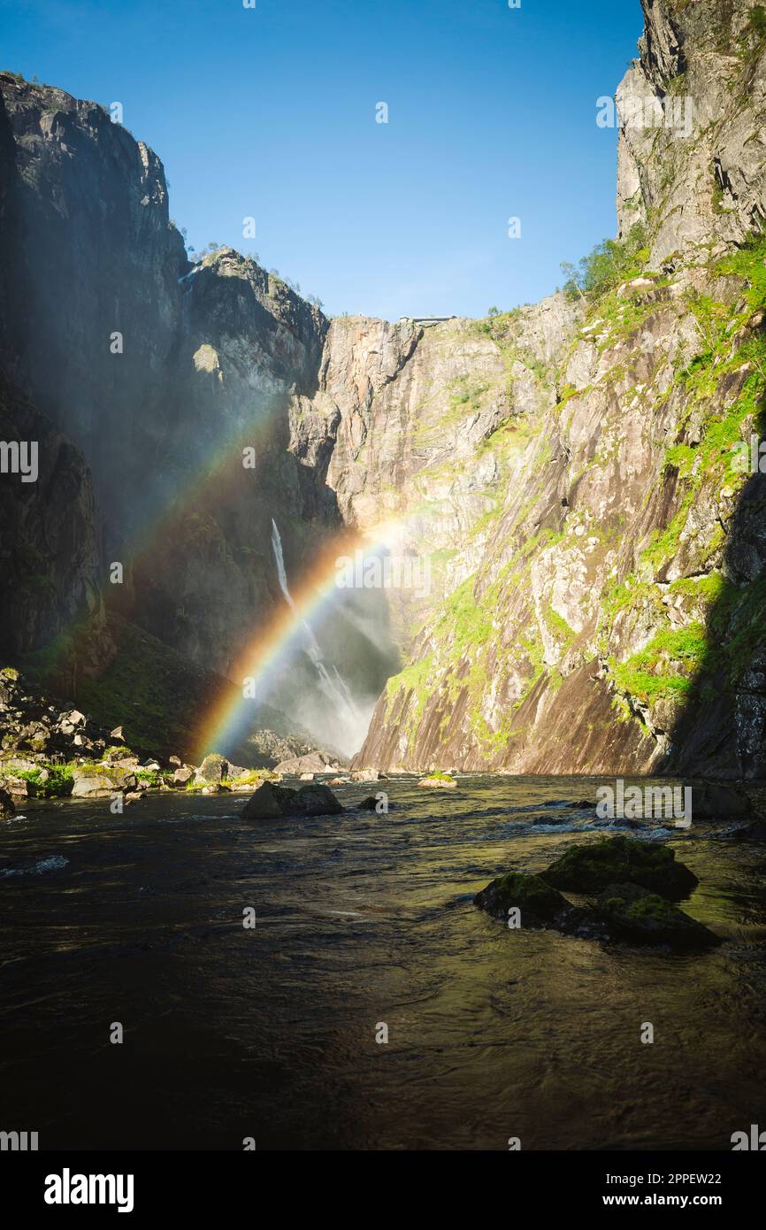 Rainbow over mountain hi-res stock photography and images - Alamy