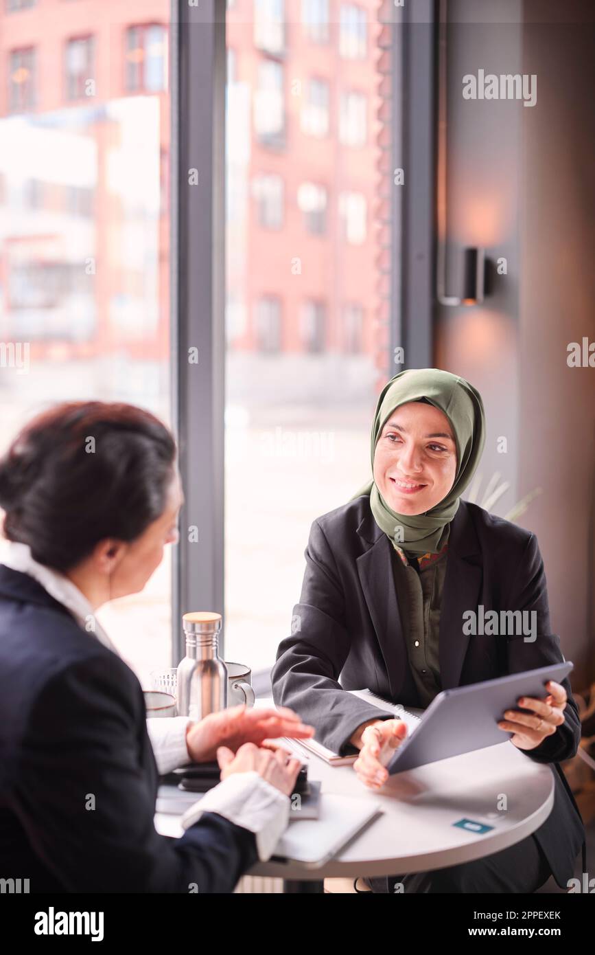 Digital communication engagement two hi-res stock photography and ...