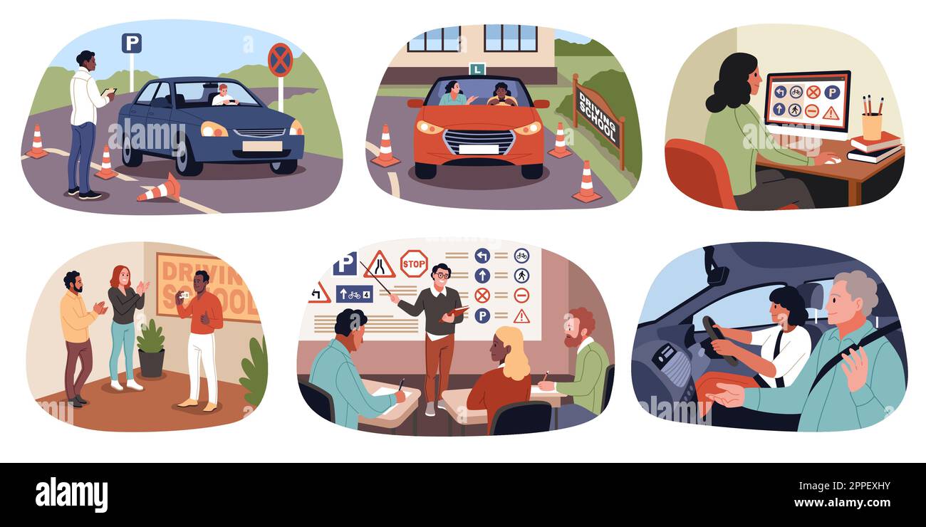 Practical lessons Stock Vector Images - Alamy