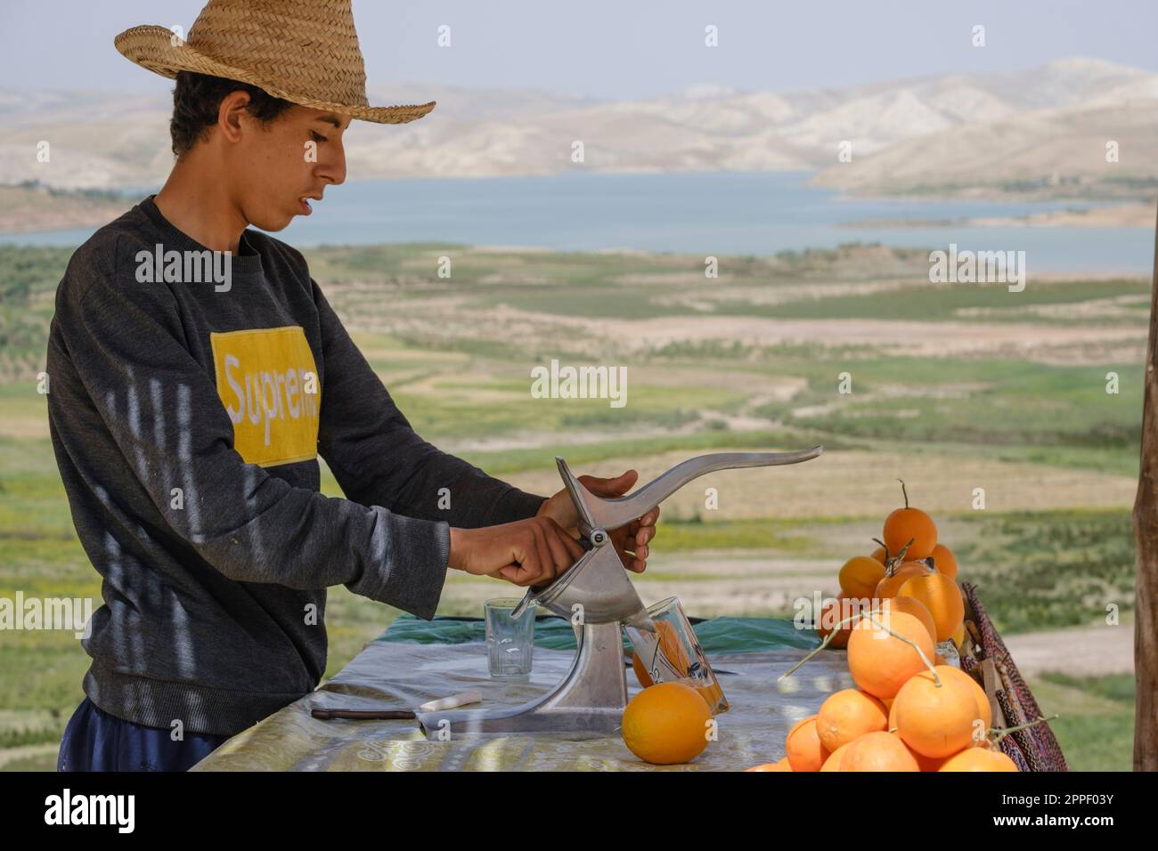 , near Sidi Chahed Reservoir, Fes, morocco, africa Stock Photo - Alamy