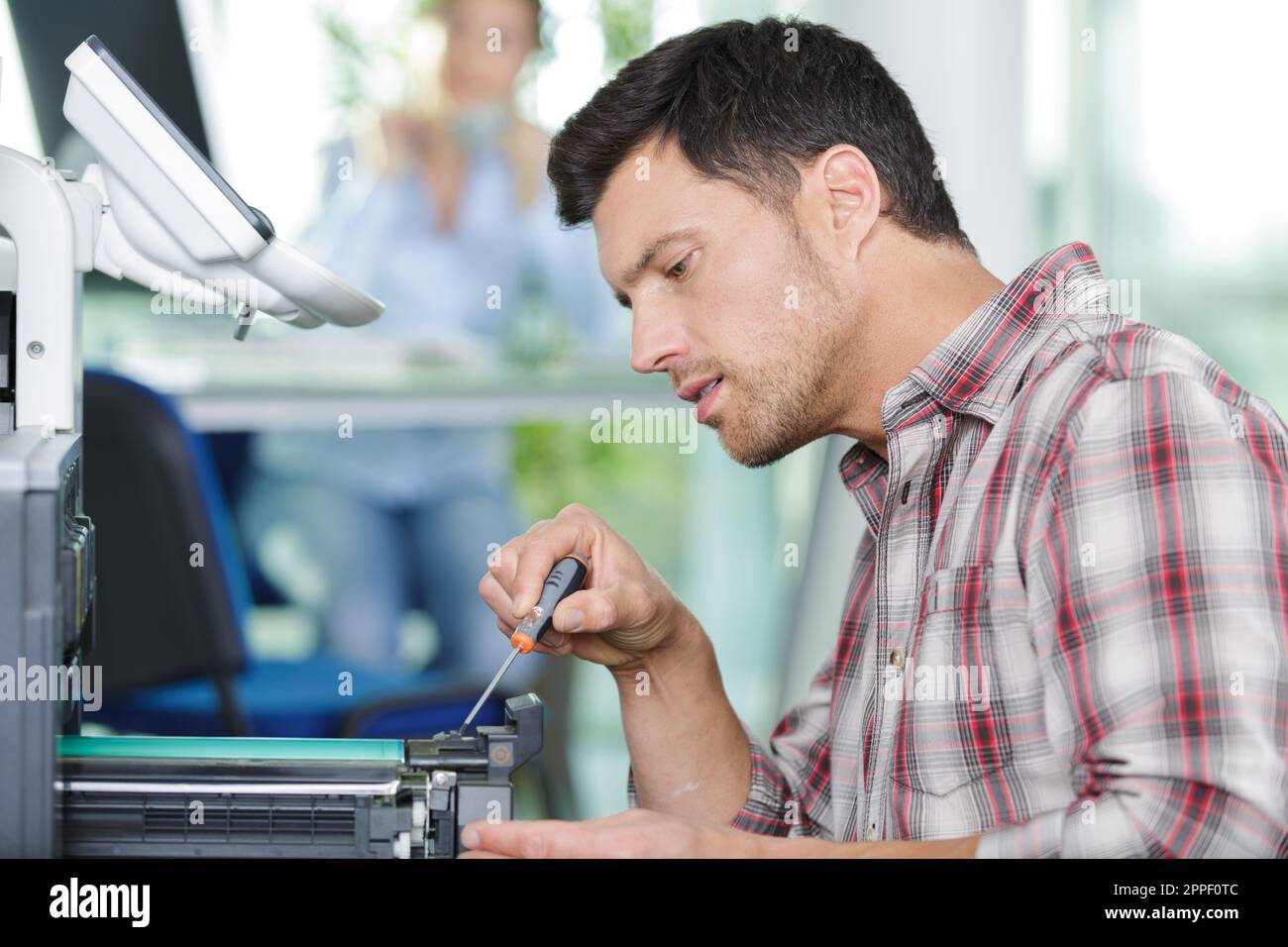 Broken printer ink hi-res stock photography and images - Alamy