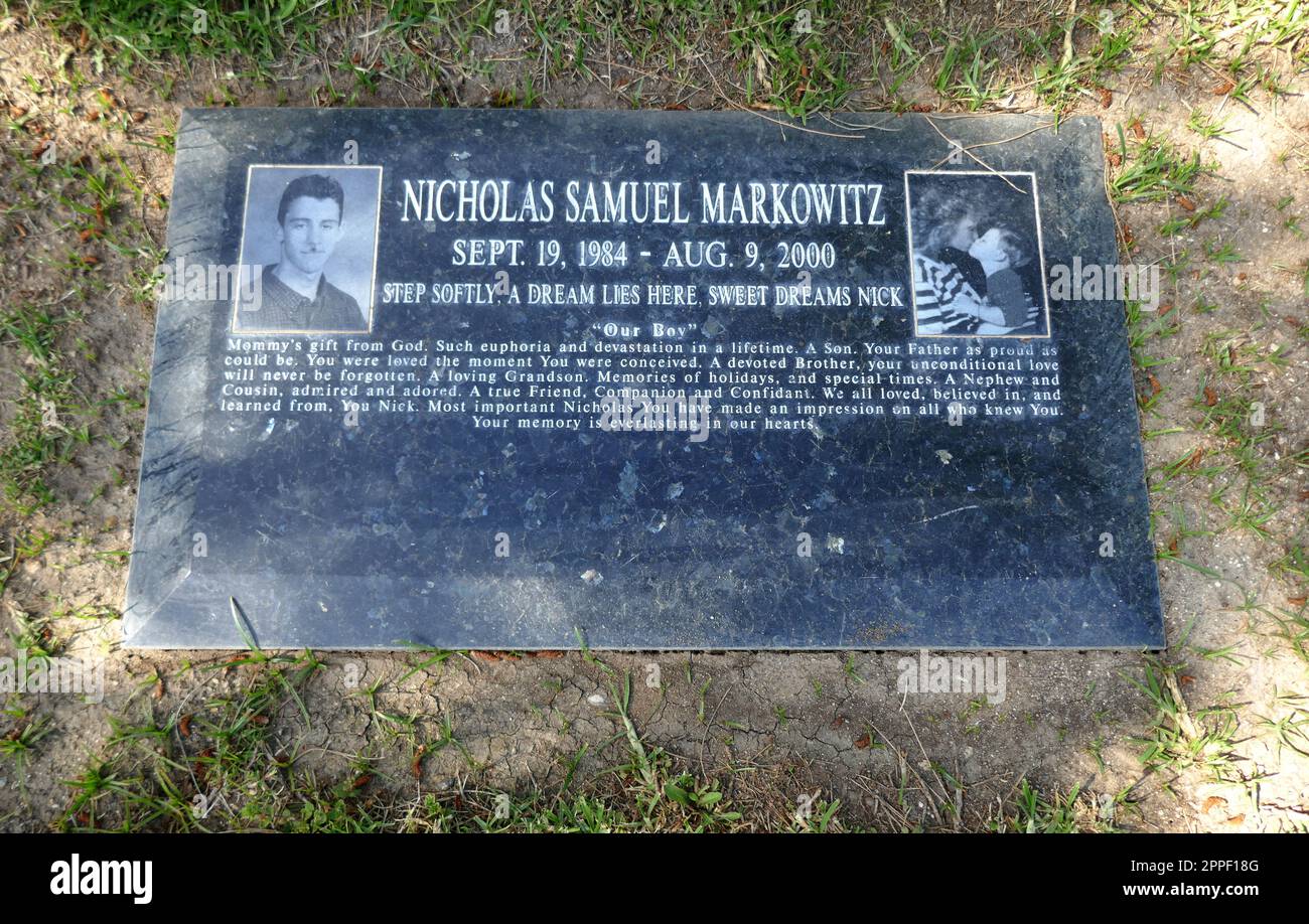 Mission Hills, California, USA 23rd April 2023 Murder Victim Nicholas ...