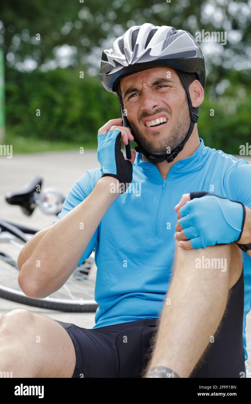 Man who bad bicycle hi-res stock photography and images - Alamy