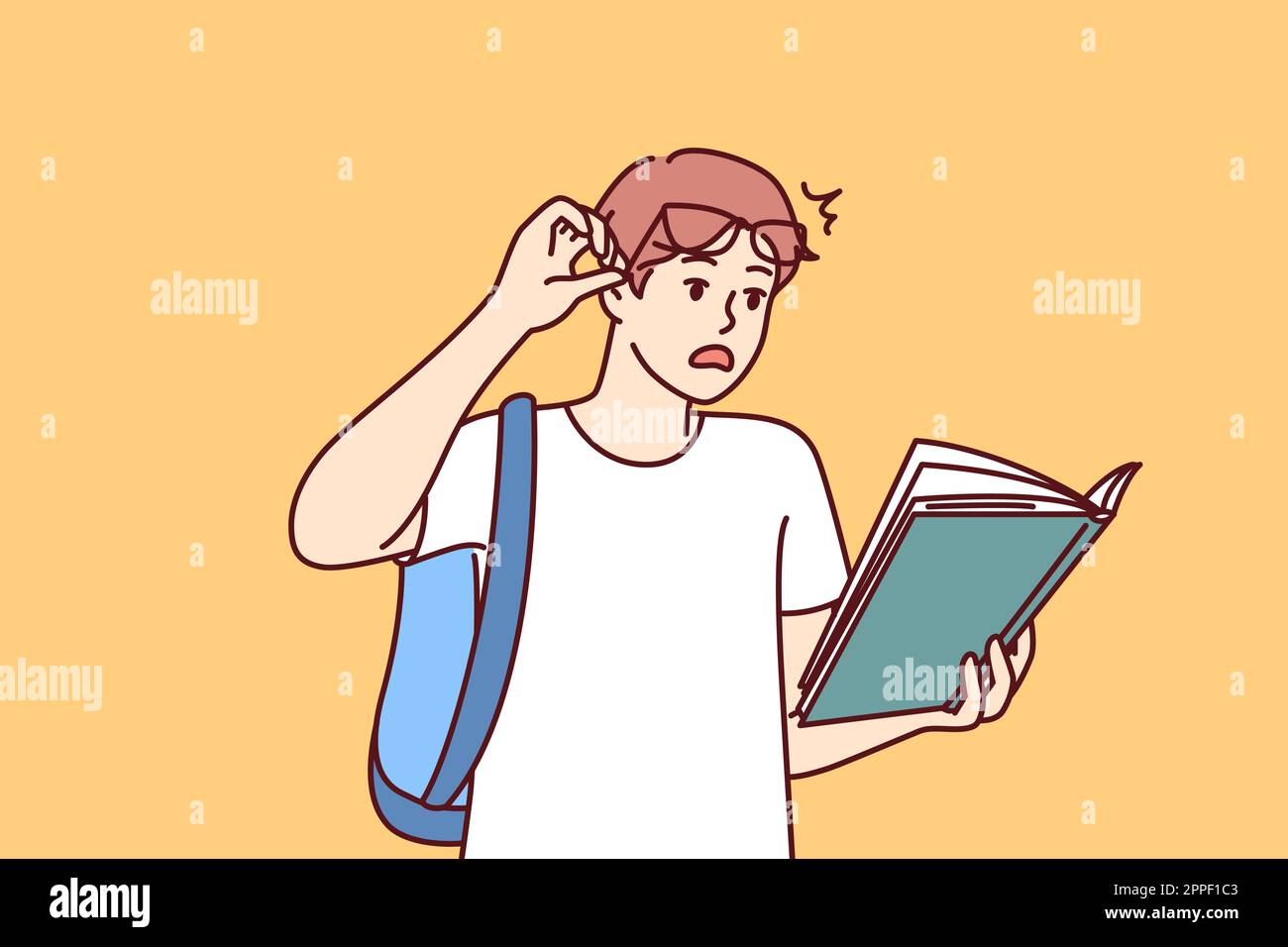 Very surprised in fact Stock Vector Images - Alamy