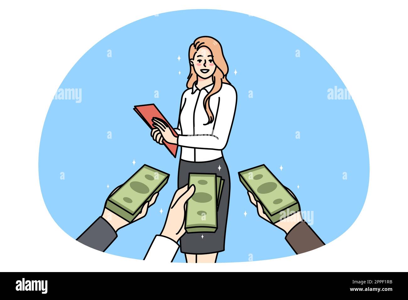 Bankers bonus Stock Vector Images - Alamy