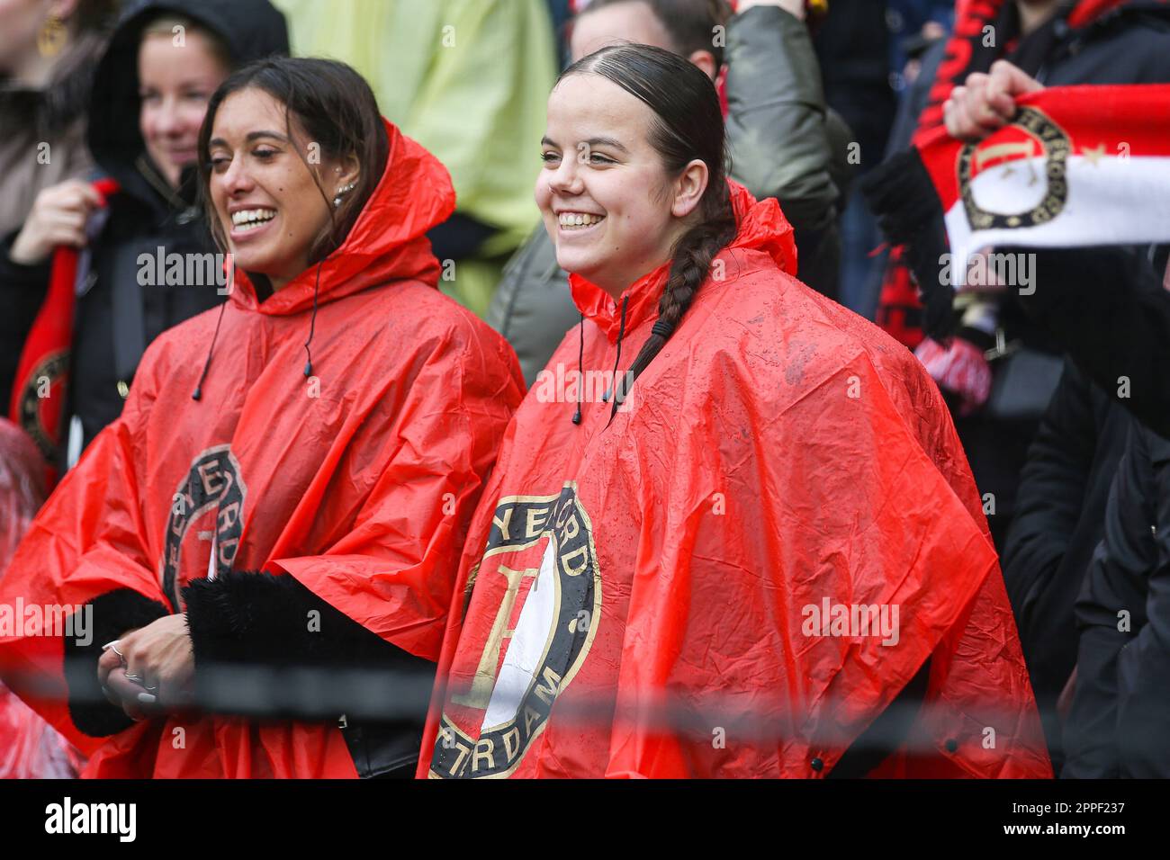 ROTTERDAM, 23-4-2023, Stadium de Kuip, Dutch eredivisie, 2022 / 2023, Feyenoord - Utrecht ...