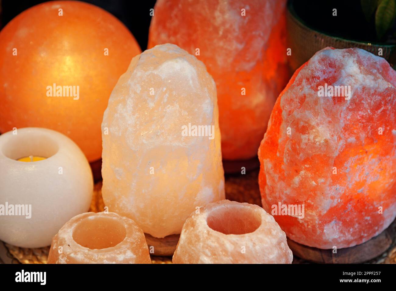 Salt rock candle hi-res stock photography and images - Alamy