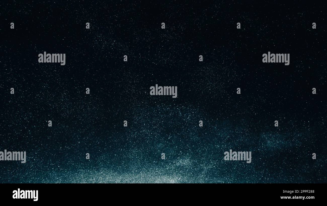 Dust overlay particles texture night sky blue dark Stock Photo - Alamy