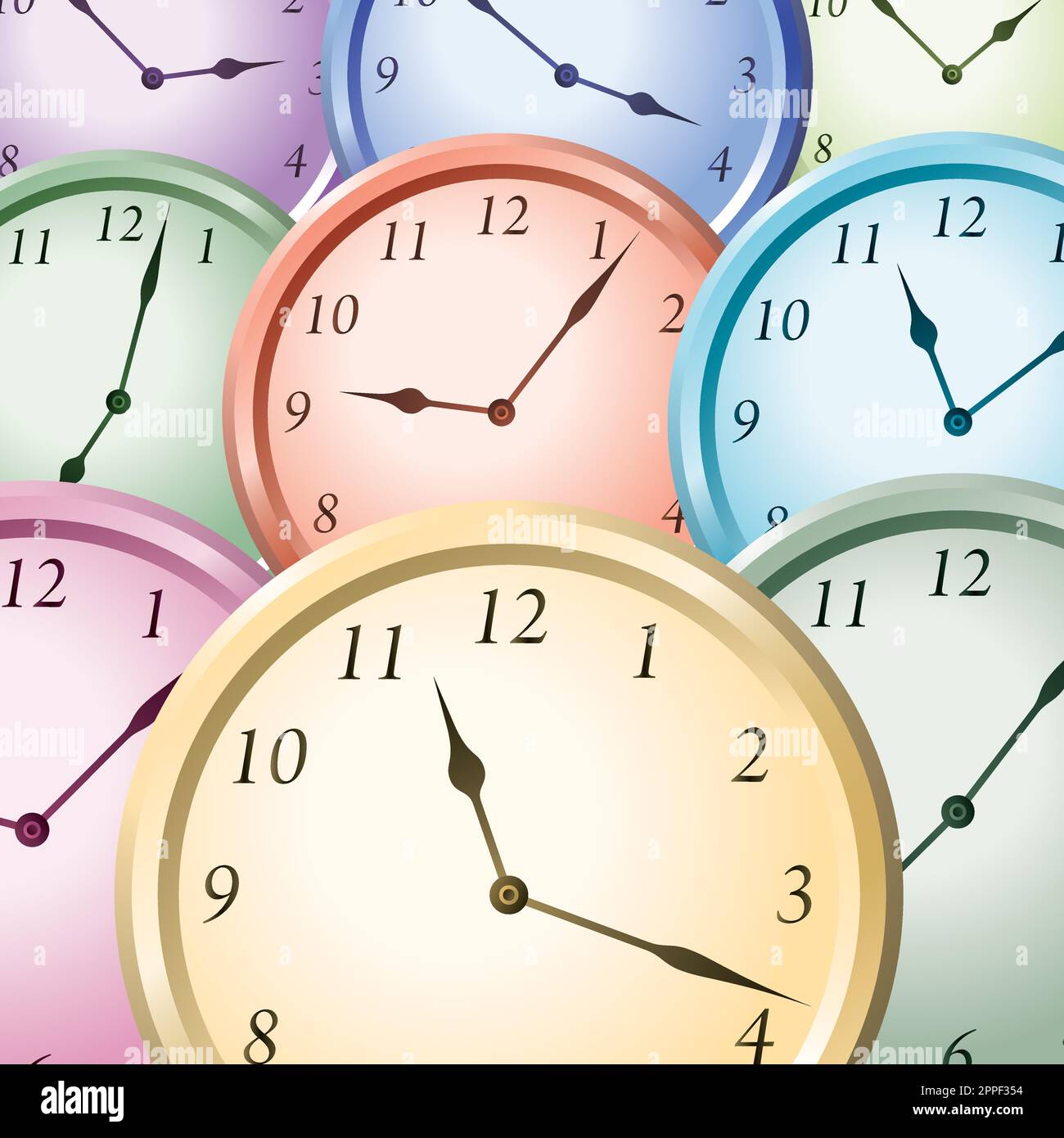 Number advancing Stock Vector Images - Alamy