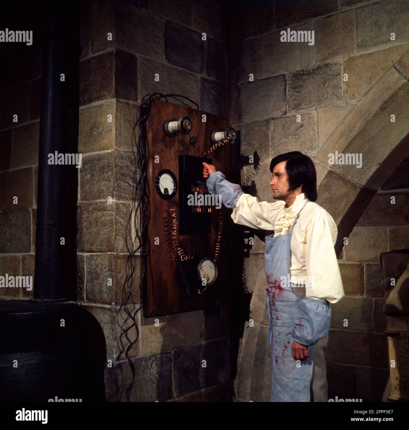 RALPH BATES in THE HORROR OF FRANKENSTEIN (1970), directed by JIMMY ...
