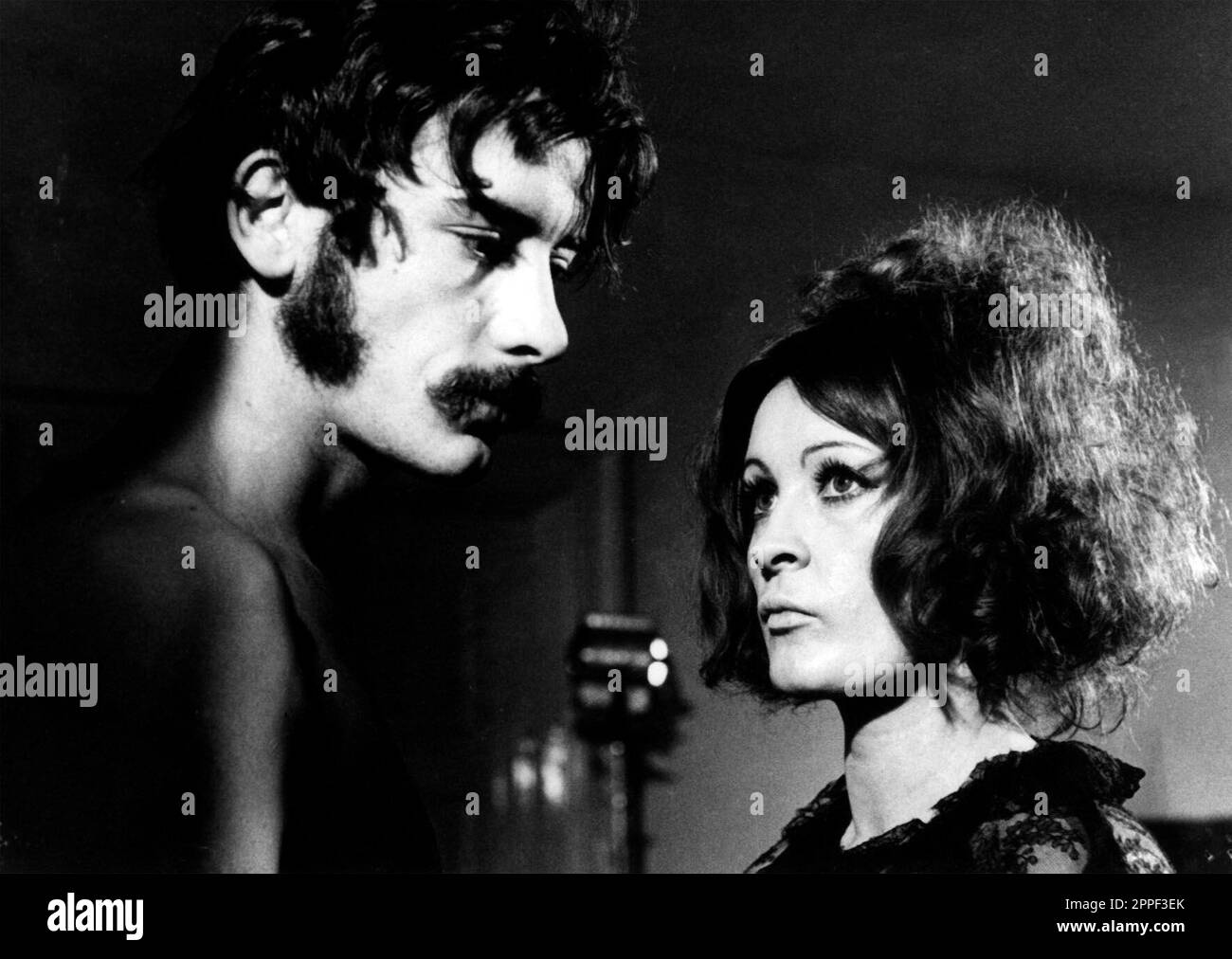 INGRID CAVEN and HARRY BAER in GODS OF THE PLAGUE (1970) -Original ...