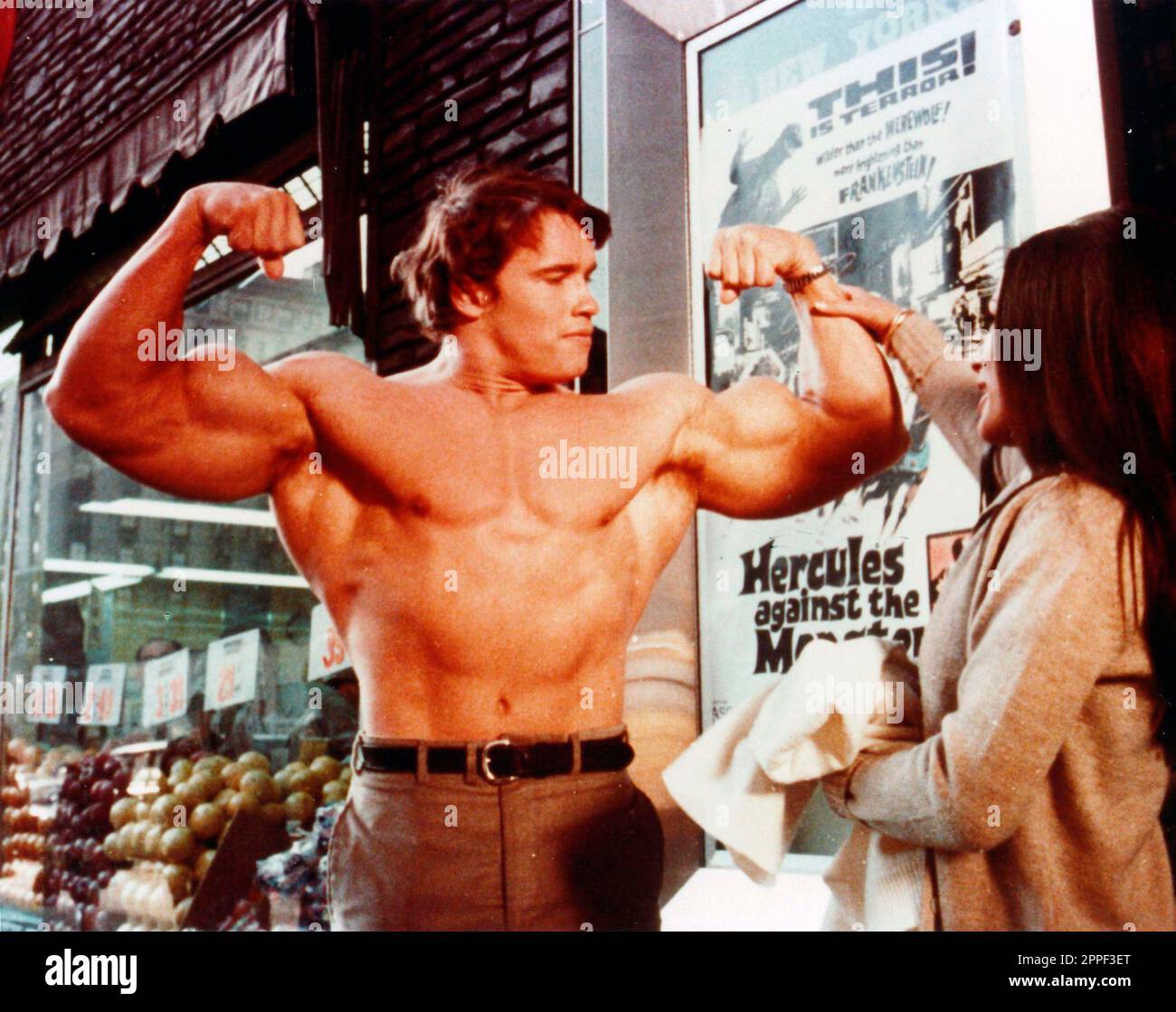 ARNOLD SCHWARZENEGGER in HERCULES IN NEW YORK (1970), directed by ...
