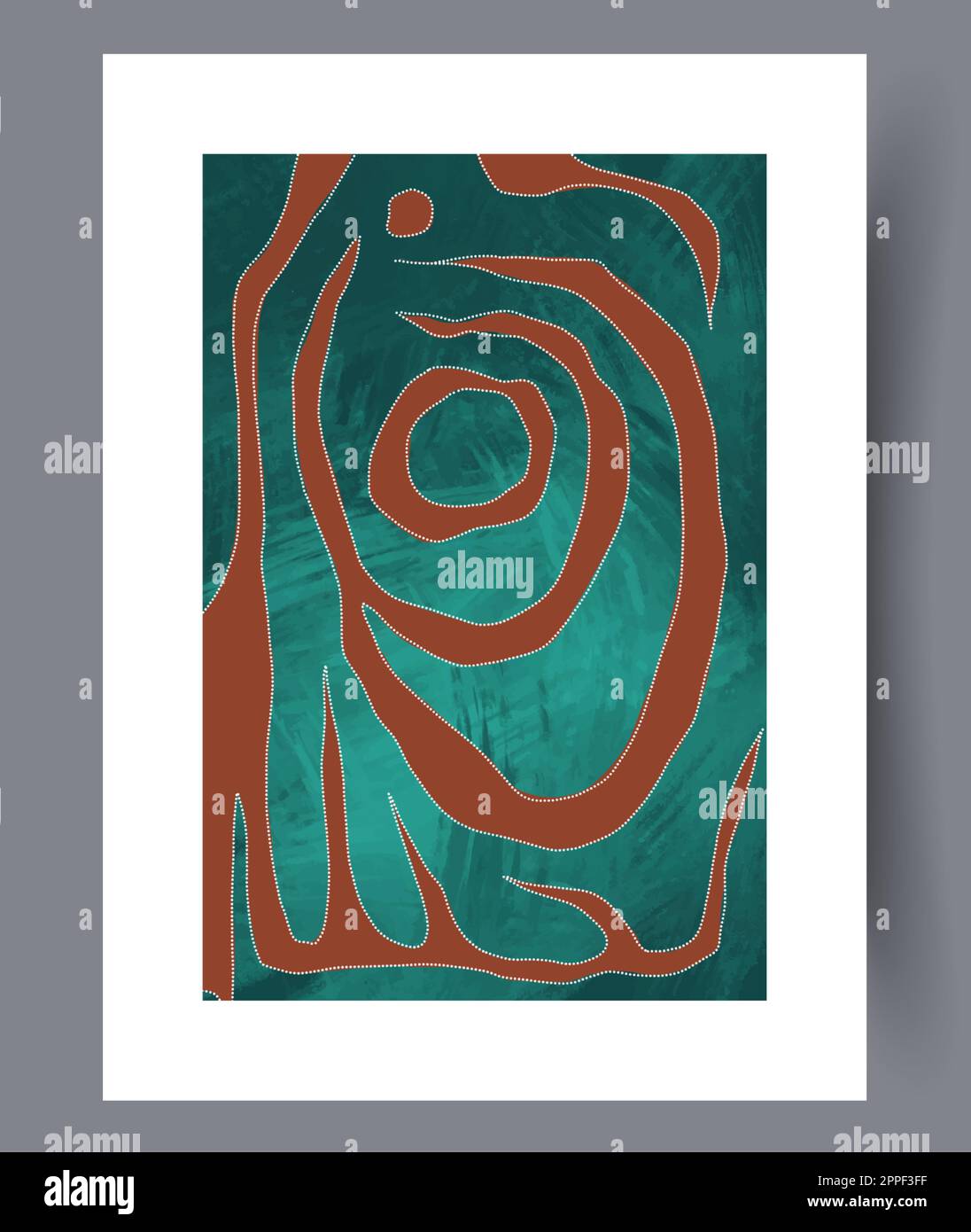 Abstract lines composition wall art print Stock Vector Image & Art - Alamy