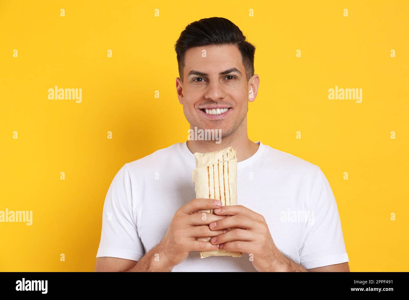 Delicious shaurma hi-res stock photography and images - Alamy