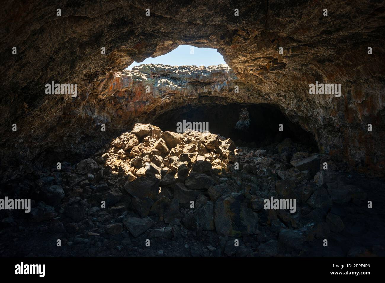Craters of the Moon National Monument and Preserve in Idaho Stock Photo ...